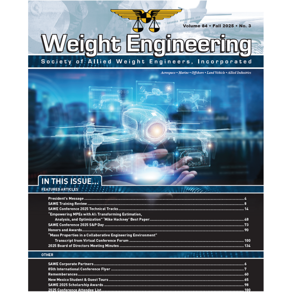 SAWE Weight Engineering Journals